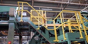 Case studies of machine guarding solutions in wareshouse, workshops