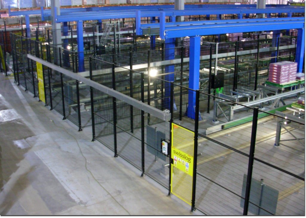 Guarding for automated warehousing is cost-effective using modular ...