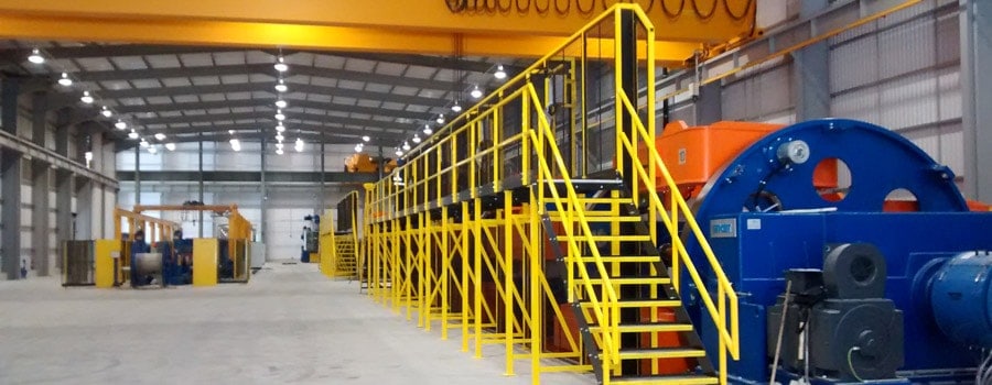 Access Platform and Perimeter Guarding for New Rigging Line | Procter ...