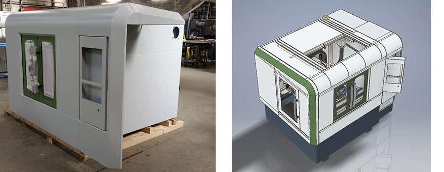 Bespoke Sheet Metal Guards for OEM | Case Studies | Procter Machine Safety