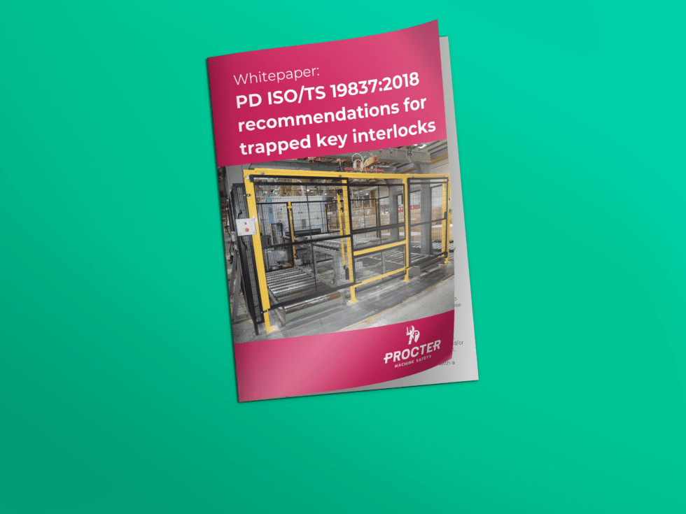 Trapped Key Interlocks: PD ISO/TS 19837:2018 - Procter Machine Safety