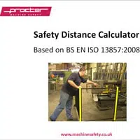 Video walkthrough of updated BS EN ISO 13857:2008 Safety Distance ...