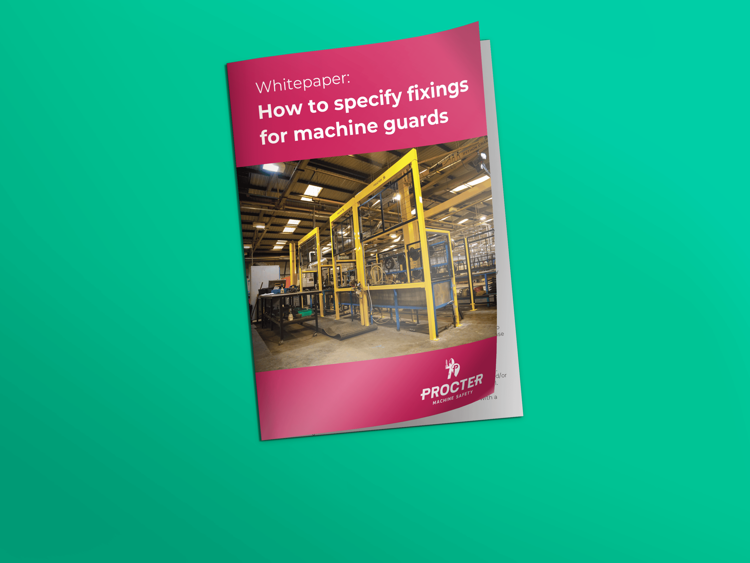 Machinery Directive and Fixings for Fixed Guards