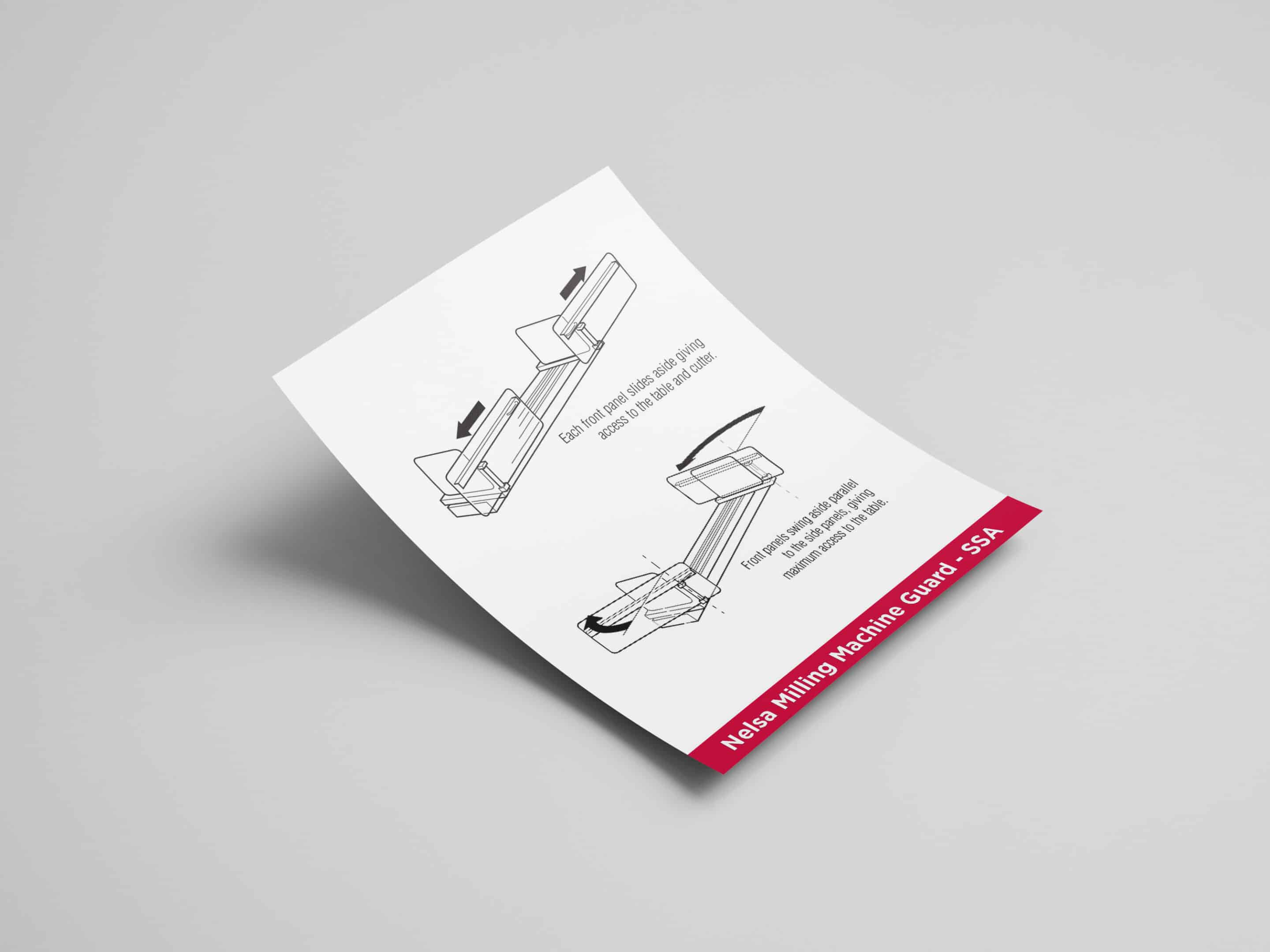 Milling Machine Guards SSA Drawing